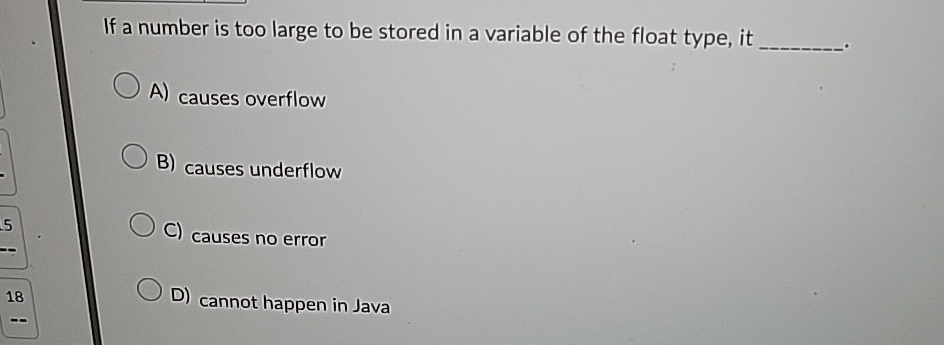 Solved java script If a number is too large to be stored in | Chegg.com