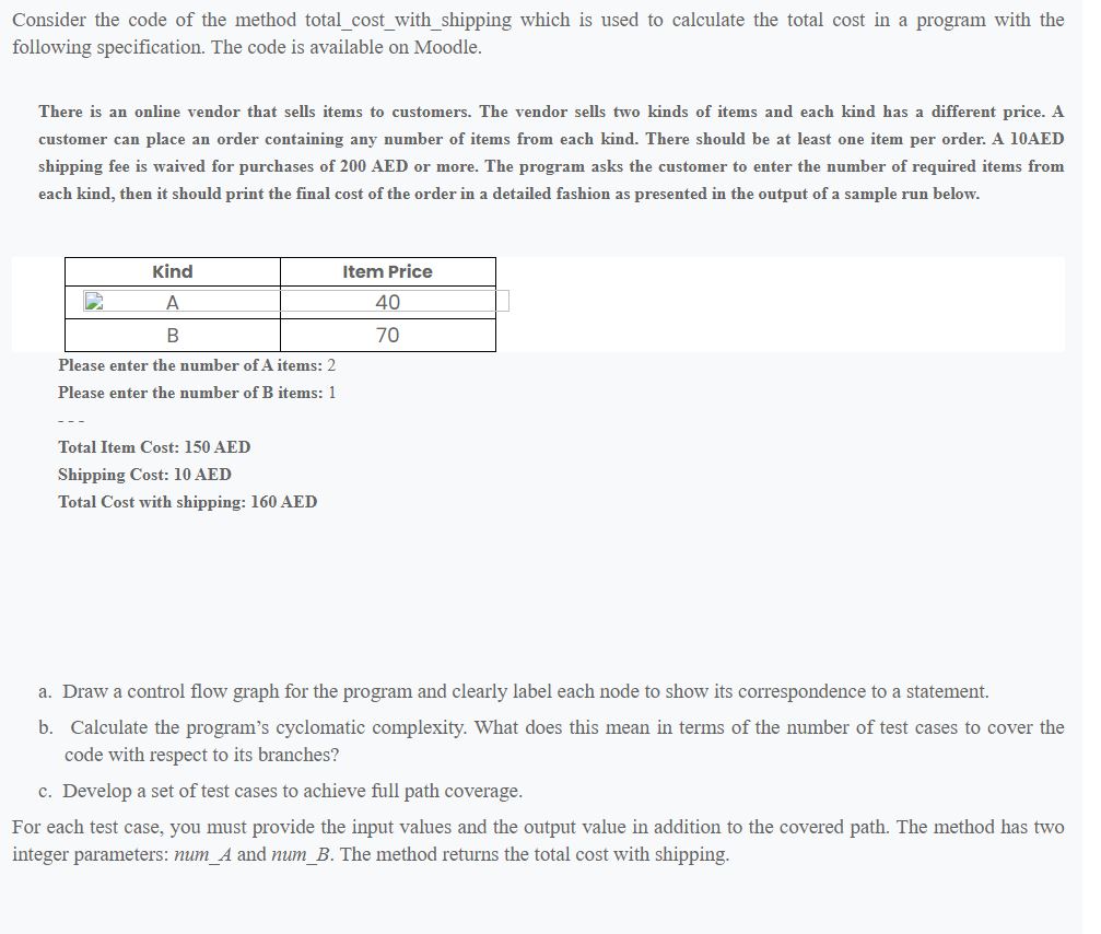 Solved answer a ,b ,c please step by step and a clear | Chegg.com