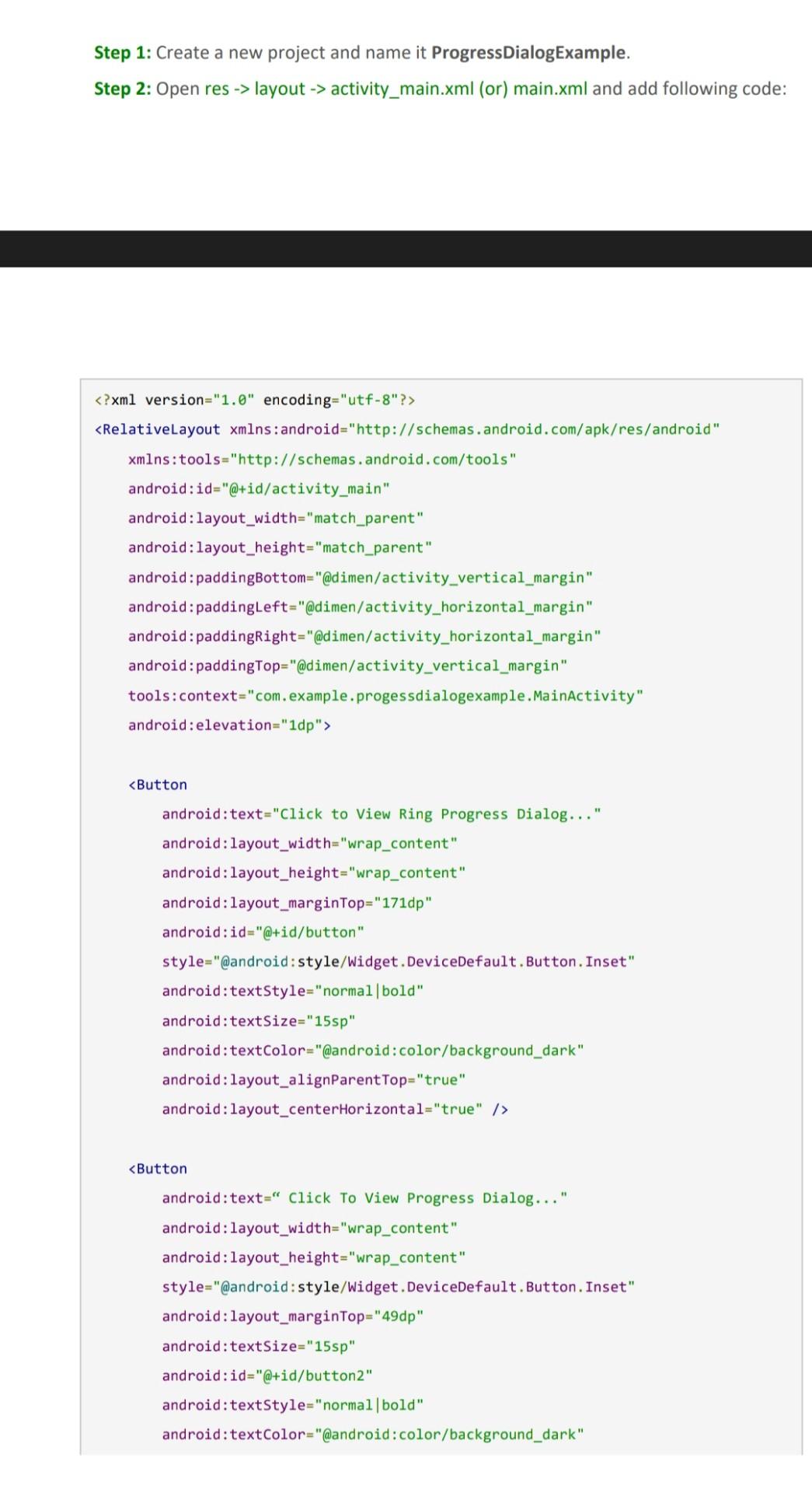 Solved Step 1: Create a new project and name it | Chegg.com