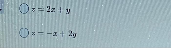 Solved The contour diagram of a linear function is given | Chegg.com