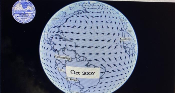Solved The Planetary-Scale Atmospheric Circulation Figure | Chegg.com
