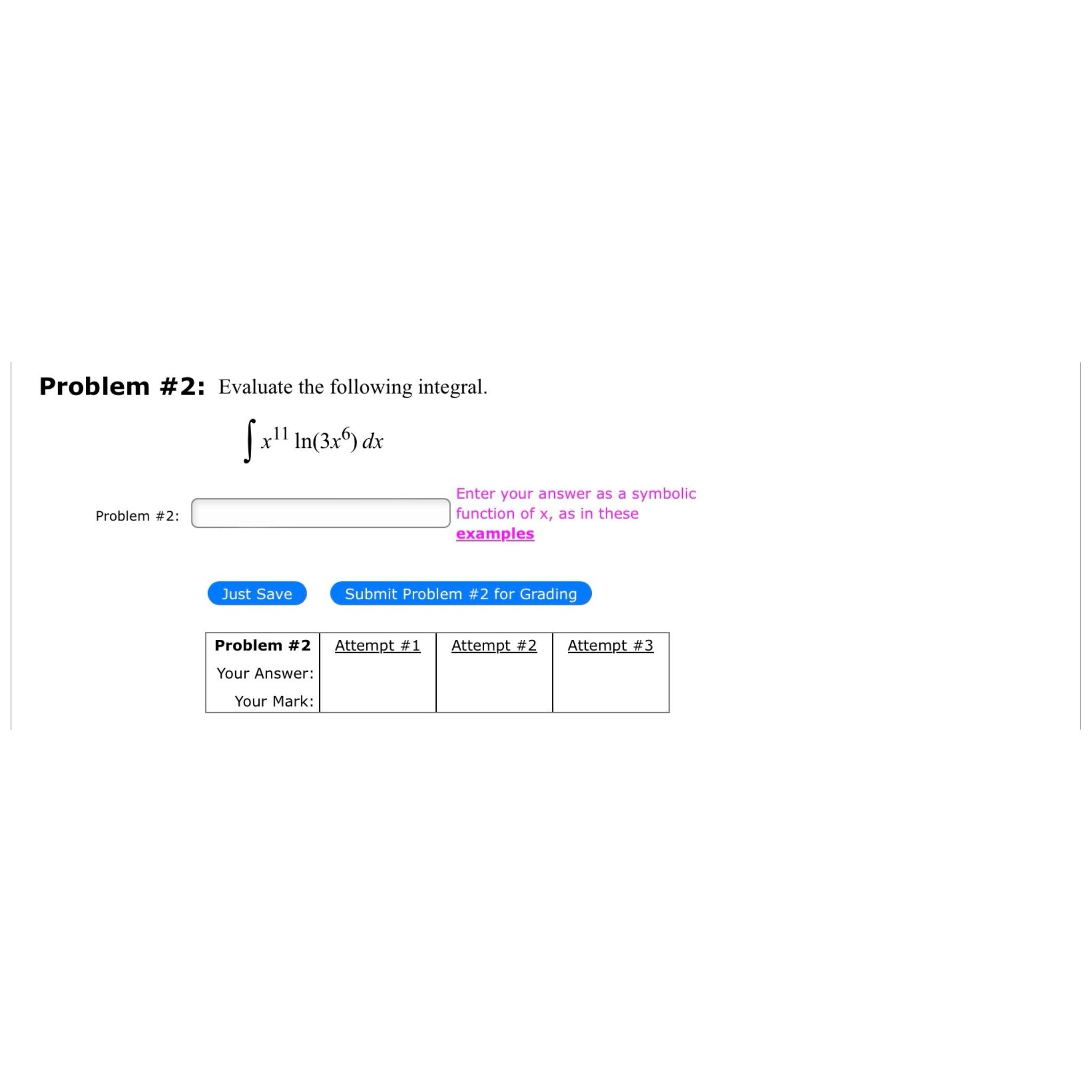 Solved Problem # 2: Evaluate the following | Chegg.com