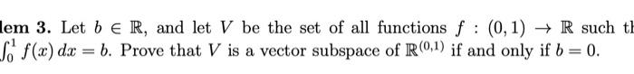 Solved Lem 3 Let B∈r And Let V Be The Set Of All Functions