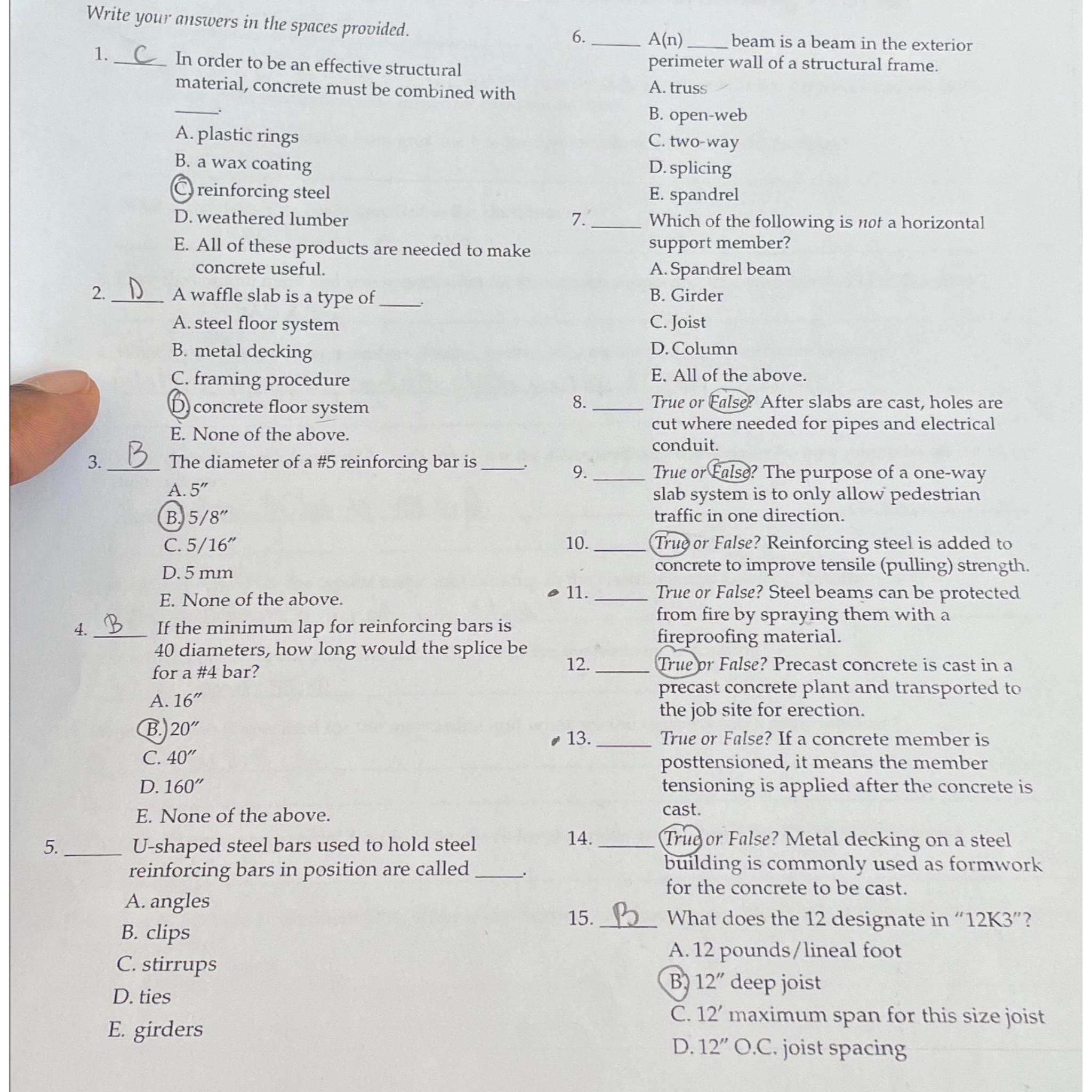 Solved Write your answers in the spaces provided.1.In order | Chegg.com