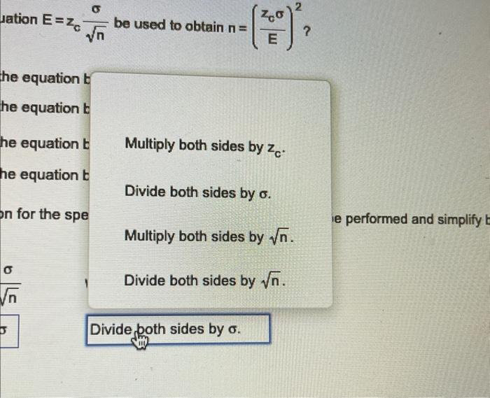 Solved specified equation is wrong i will show the options | Chegg.com