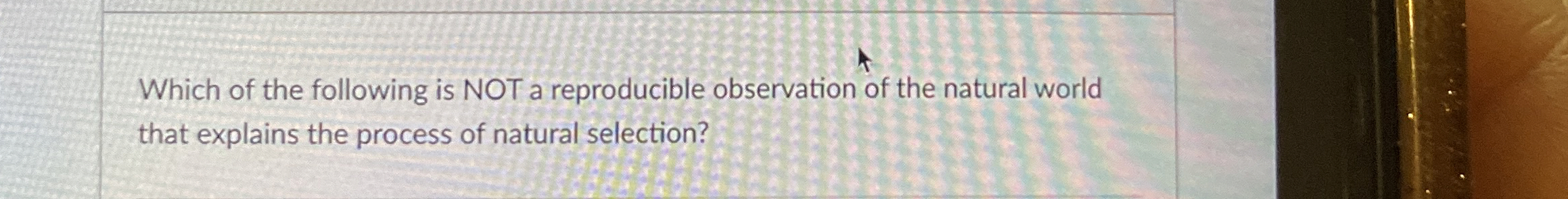 Solved Which of the following is NOT a reproducible | Chegg.com