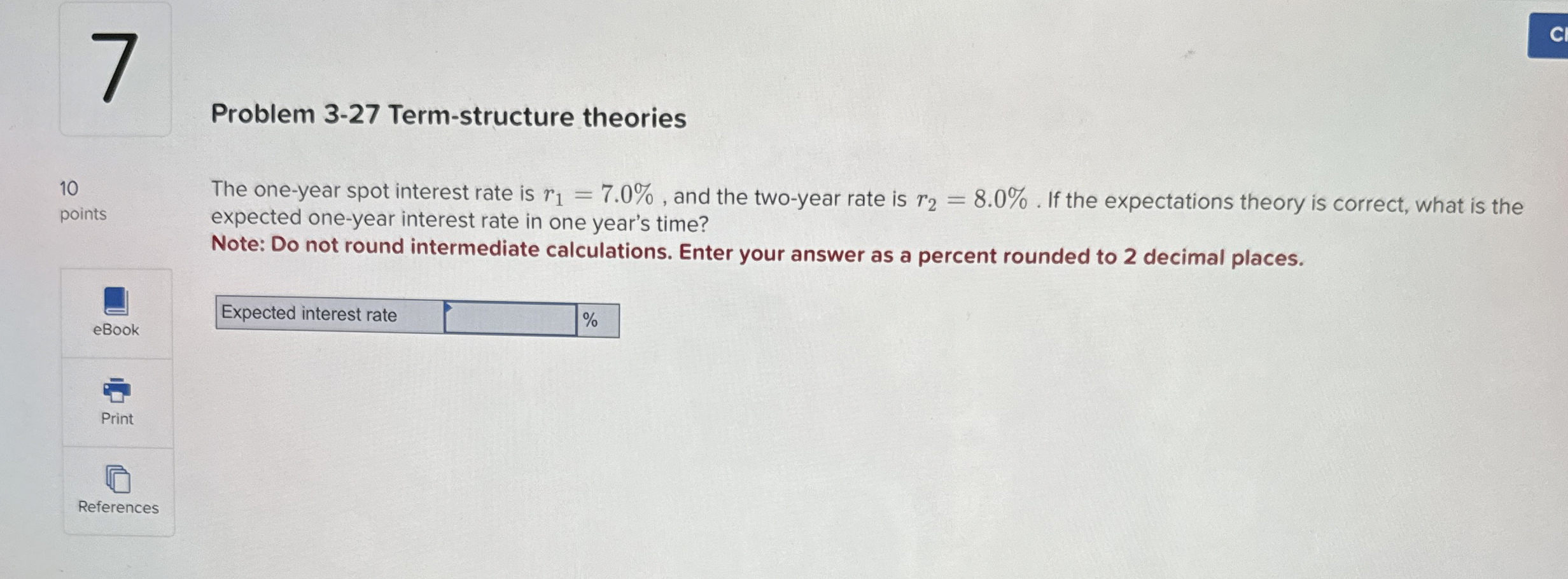 Solved How to solve Problem 3-27 ﻿Term-structure theoriesThe | Chegg.com