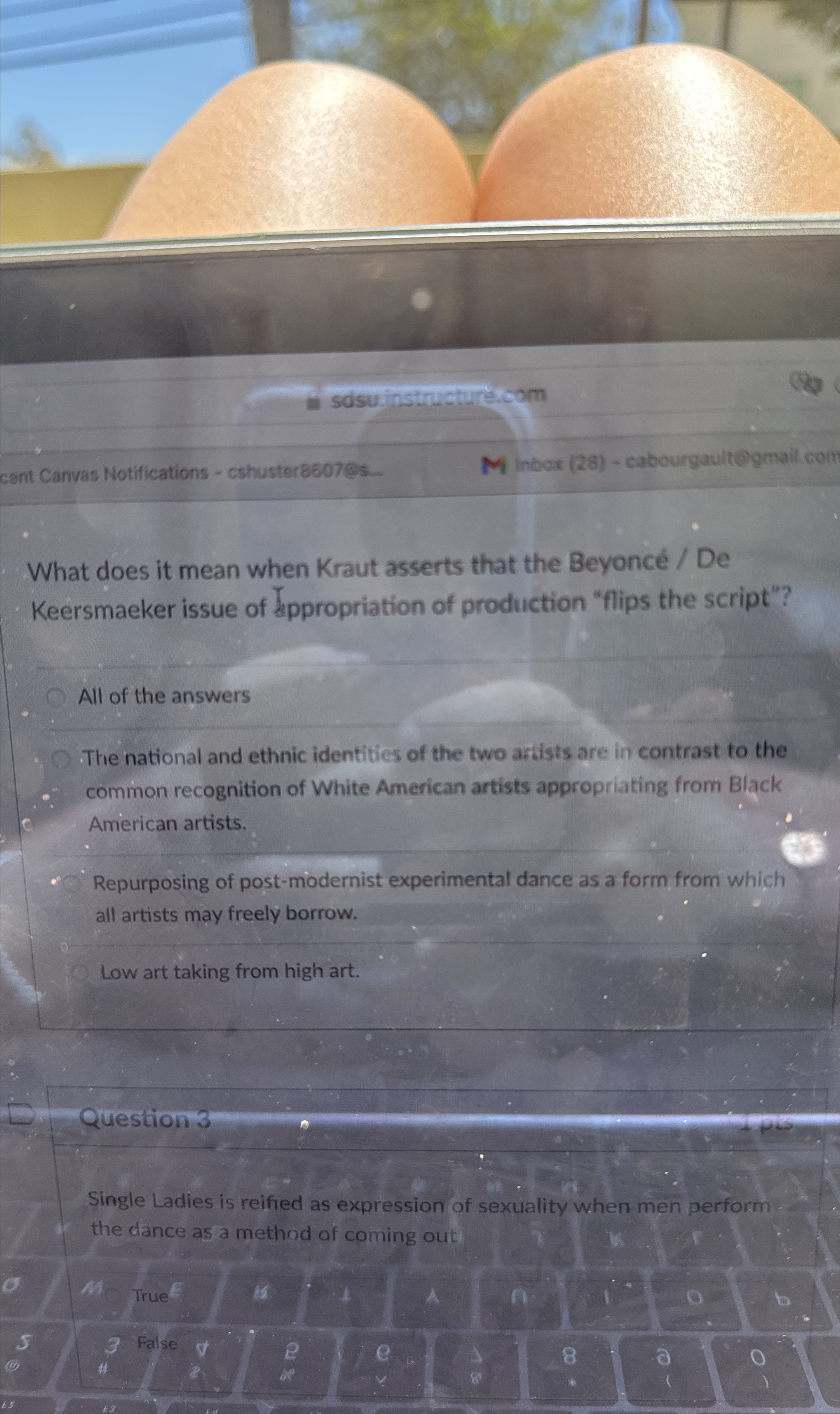 Solved sdsu.instructure.comcent Canvas Notifications - | Chegg.com