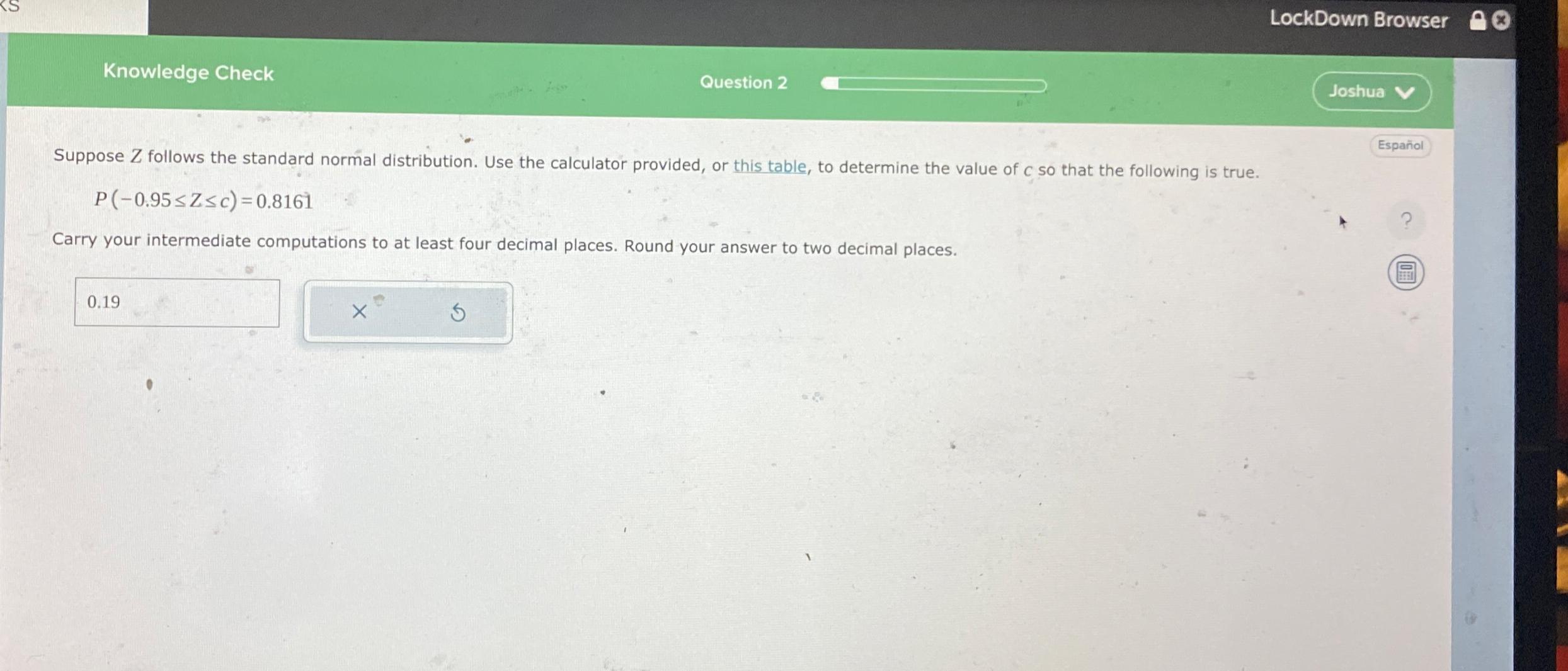 Solved LockDown Browser\\nKnowledge Check\\nQuestion | Chegg.com