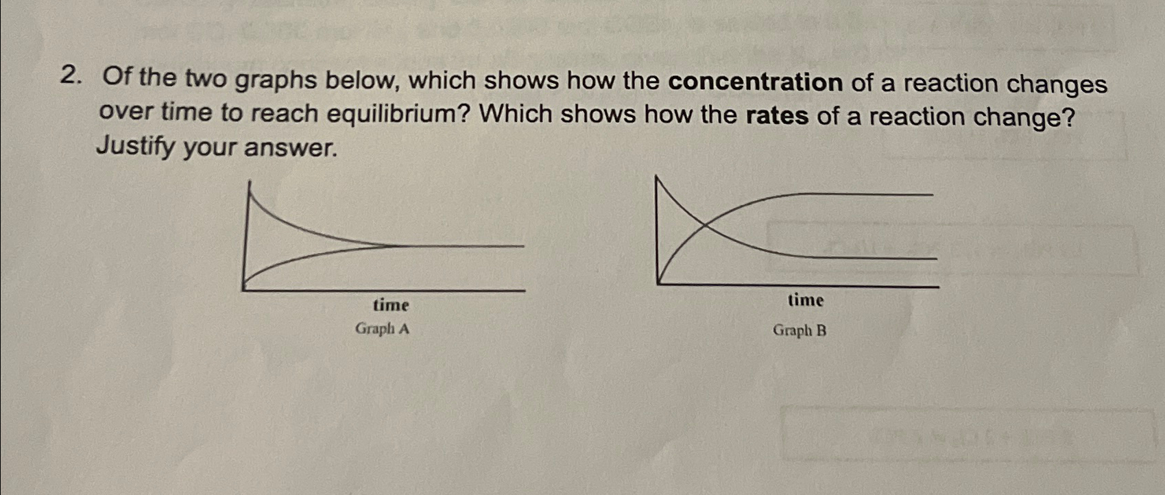 Solved Of the two graphs below, which shows how the | Chegg.com