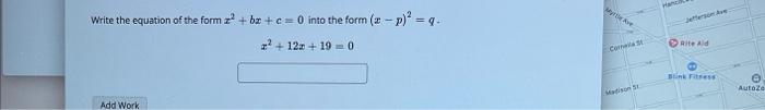 Solved Solve the equation: p2+6p+5=0 Answer: p=Solve the | Chegg.com