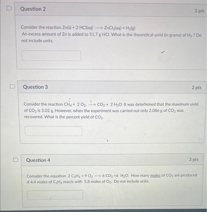 [Solved]: Consider the reaction ( mathrm{Zn}( mathrm{s})+
