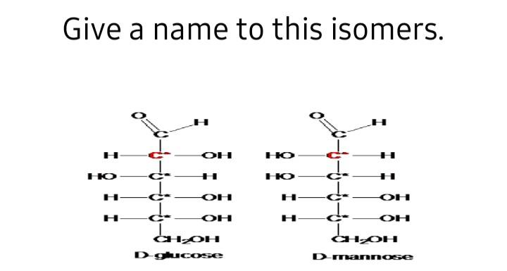 Solved Give a name to this isomers. Name the structure | Chegg.com