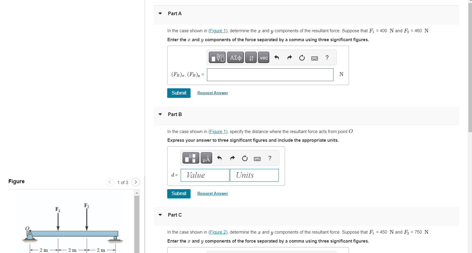 Solved Learning Goal:Part AIn the case shown in (Figure 1), | Chegg.com