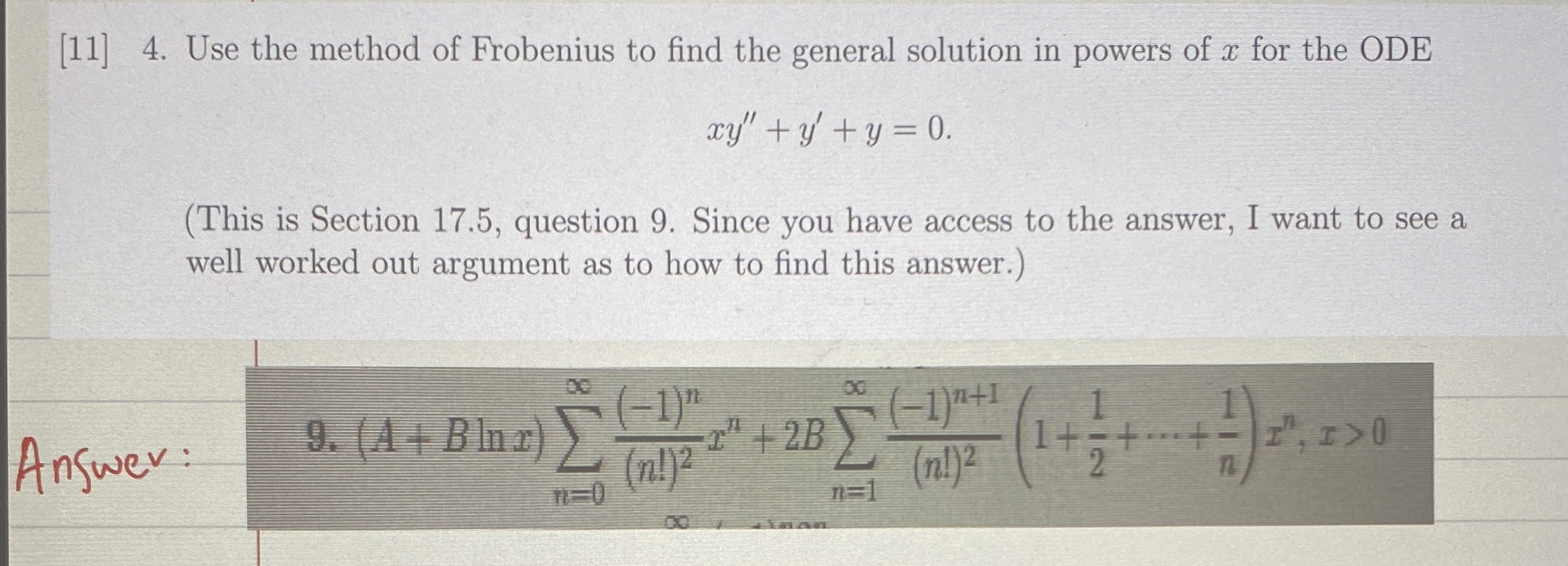 Solved Please answer this questoon with steps and make sure | Chegg.com