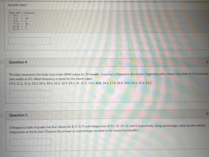 Solved The data represents the body mass index (BMD) values | Chegg.com