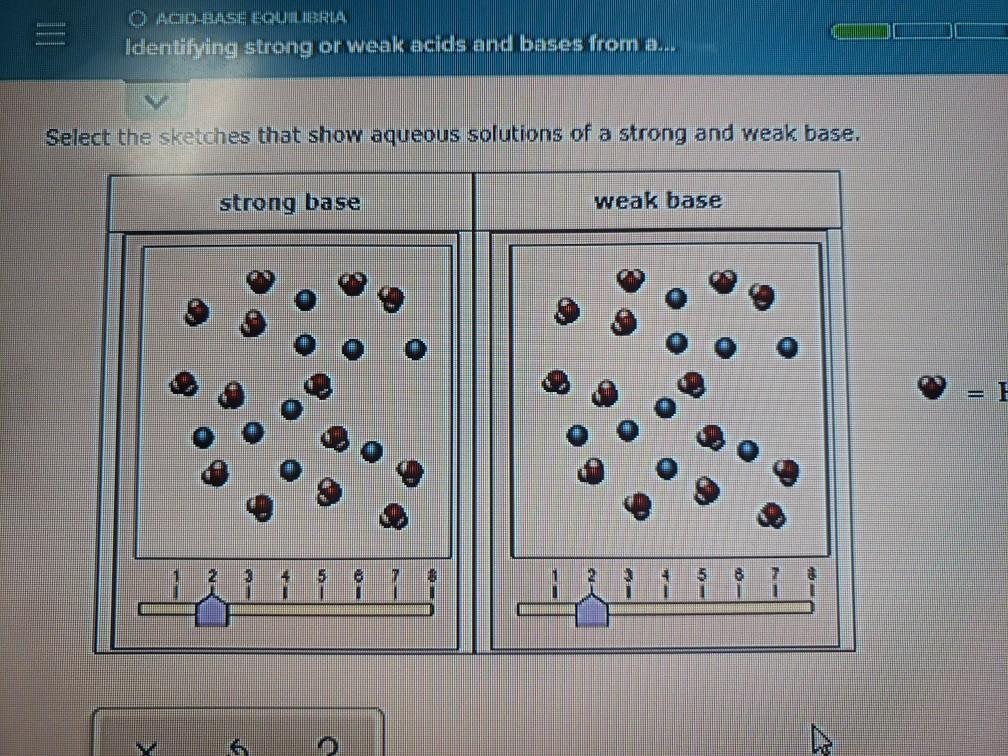 Solved CCD LASE EQUILIBRA Identifying strong or weak acids | Chegg.com