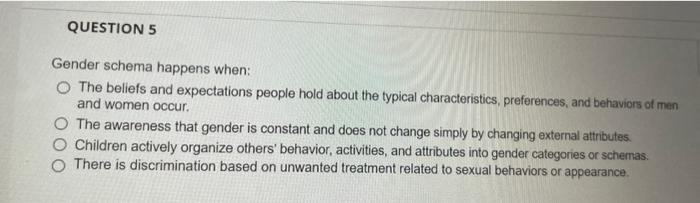 Solved The Kinsey scale contributed to a new way of thinking | Chegg.com