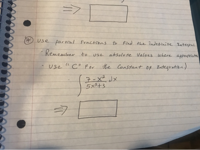solved-use-partial-fractions-to-find-the-indefinite-integral-chegg