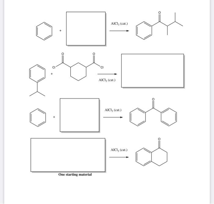 Solved Problem Set 4: Fill in the missing products/reactants | Chegg.com