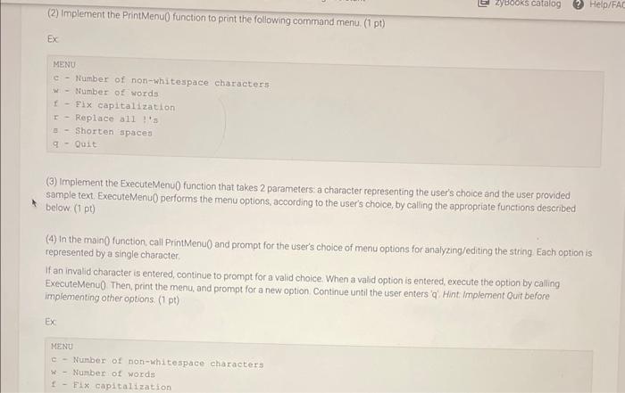 Solved 6.27LAB : Program: Authoring assistant Instructor | Chegg.com