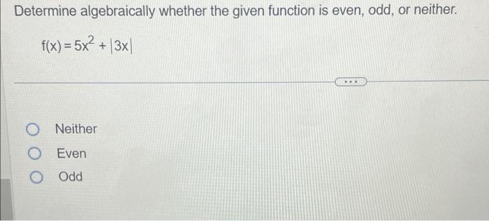 Solved Use The Graph Of The Function F Given Below