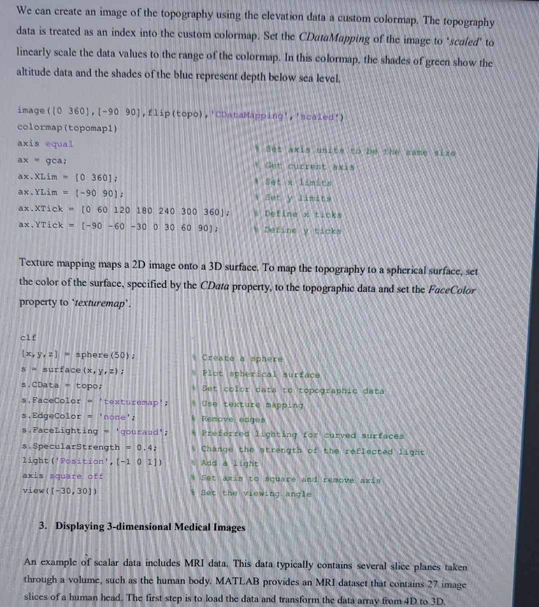 Objective: Investigate the use of MATLAB for | Chegg.com