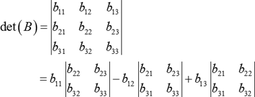 Definition of Determinant | Chegg.com