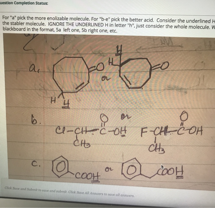 Solved For a) choose the more enolizable moleculeFor b) and | Chegg.com