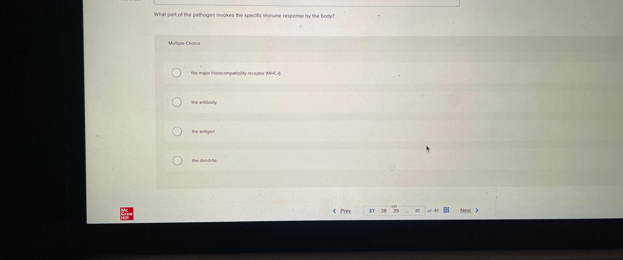 Solved What part of the pathogen invokes the specific immune | Chegg.com
