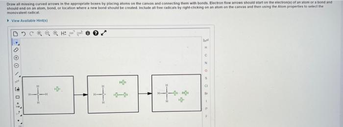 Solved Draw all boxes, reaction arrows, and resonance | Chegg.com