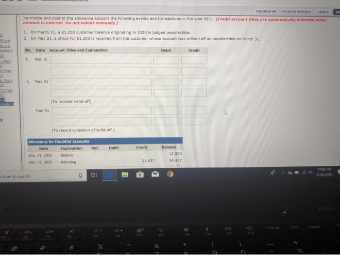 Solved Problem 9-03A a-c (Part Level Submission) Presented | Chegg.com