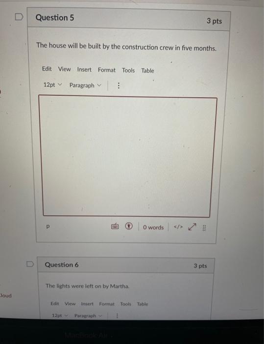 Identify and correct the nominalized verb in each of | Chegg.com