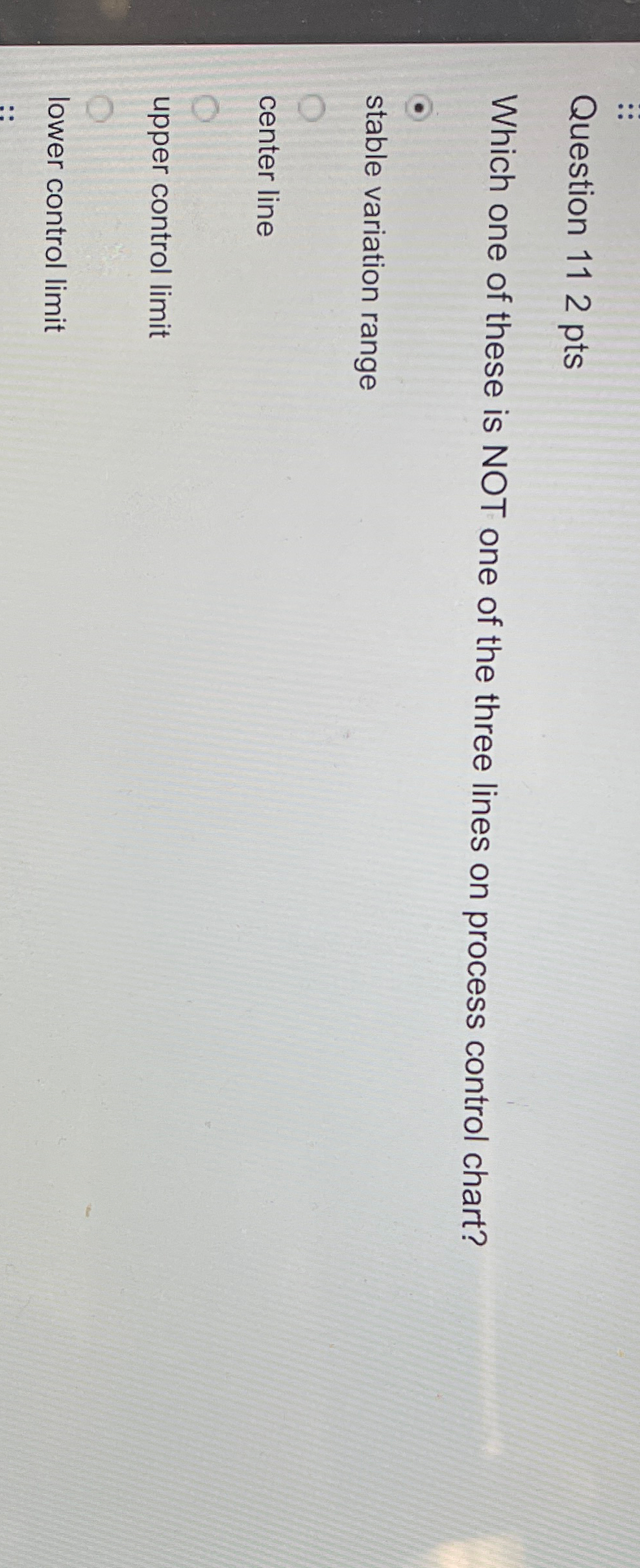 Solved Question 112 ﻿ptsWhich one of these is NOT one of the | Chegg.com