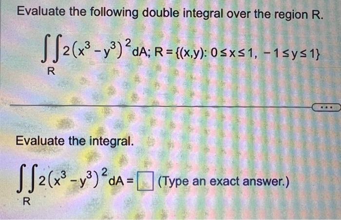 Solved When converted to an iterated integral, the following | Chegg.com