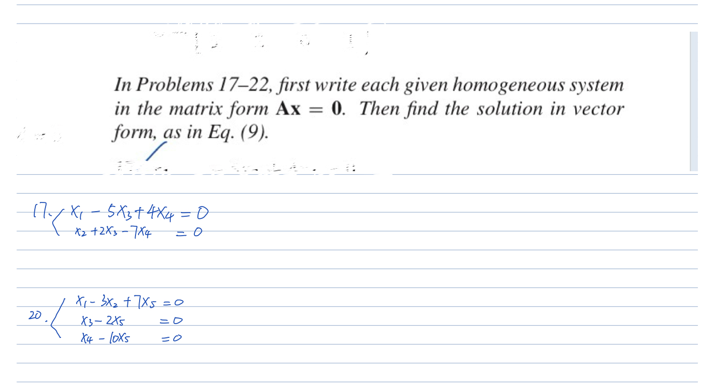 Solved In Problems 17-22, ﻿first write each given | Chegg.com
