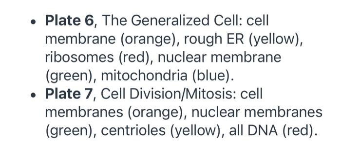 Solved 5 CELLS & TISSUES THE GENERALIZED CELL CN Color gray | Chegg.com