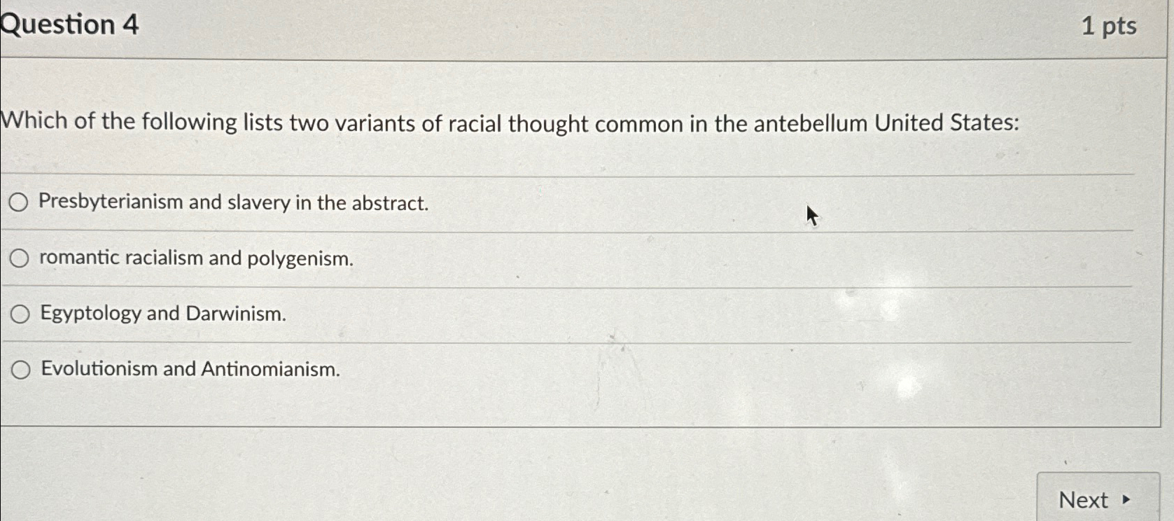 Solved Question 41 ﻿ptsWhich of the following lists two | Chegg.com