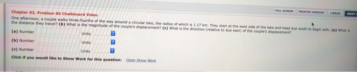 Solved FULL SCREEN PRINTER VERSION 4 BACK NEXT Chapter 02, | Chegg.com