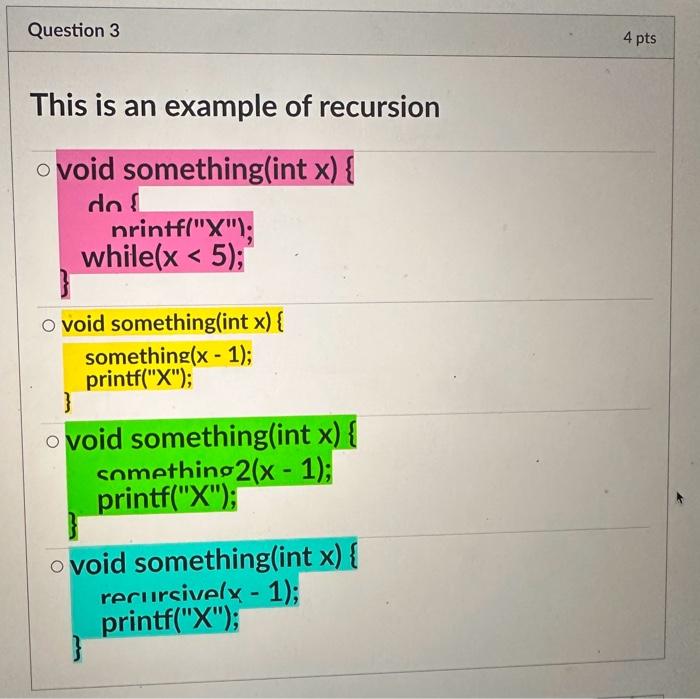 Solved Based on ONLY what you see, how many different data | Chegg.com