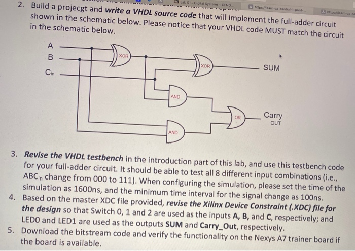 Solved Lab 01 - Digtal Systems - CENG A hepseam-ca-co-prod- | Chegg.com