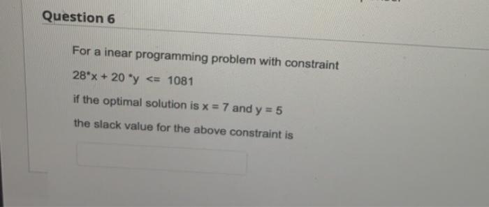 Solved For a inear programming problem with constraint | Chegg.com