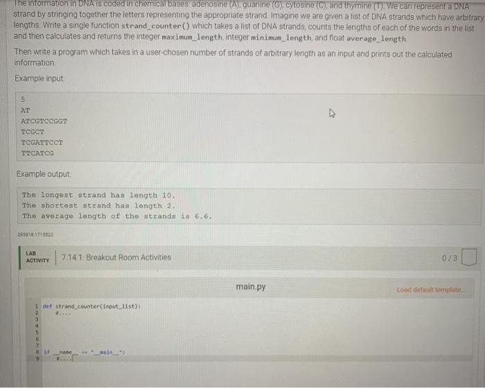 Solved The information in DNA Is coded in chemical bases | Chegg.com
