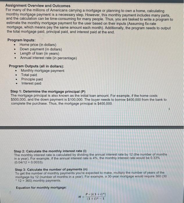 Solved Assignment Overview and Outcomes For many of the | Chegg.com