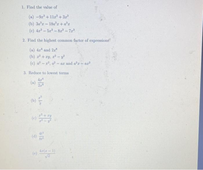 Solved How to find the Value of functions, the highest | Chegg.com