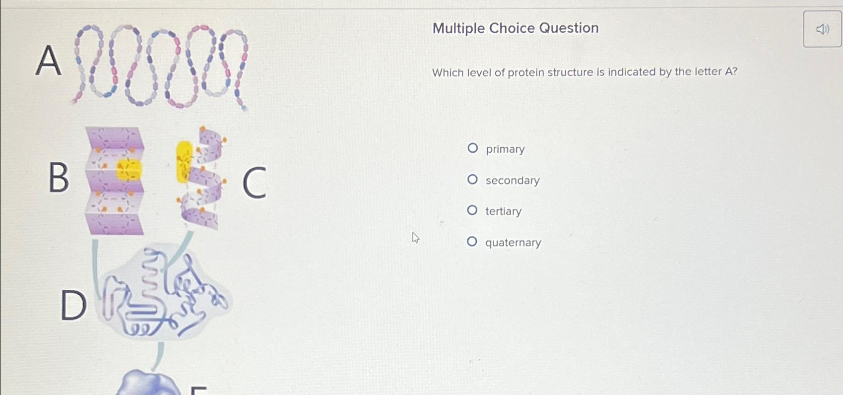 Solved Multiple Choice QuestionWhich level of protein | Chegg.com