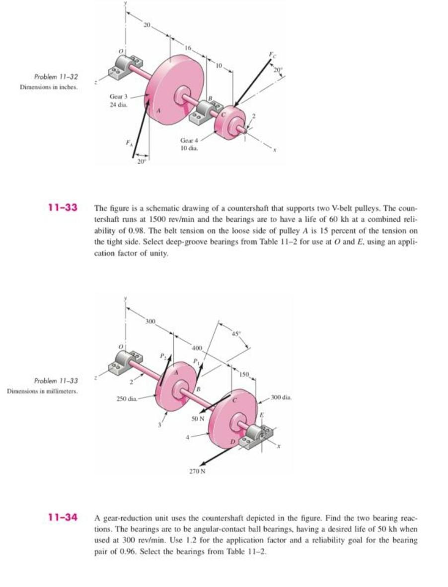 Solved 11-27 The shaft shown in the figure is proposed as a | Chegg.com