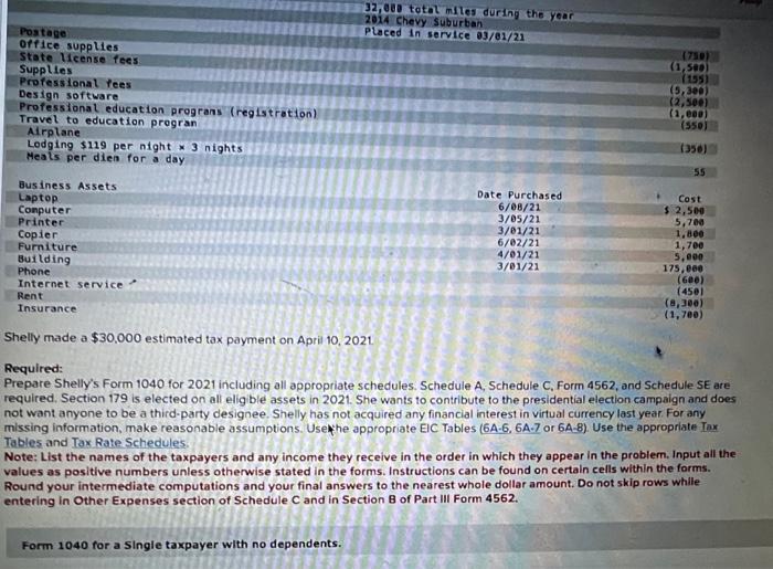 Shelly Beaman (social security number 412-34-5670) is | Chegg.com