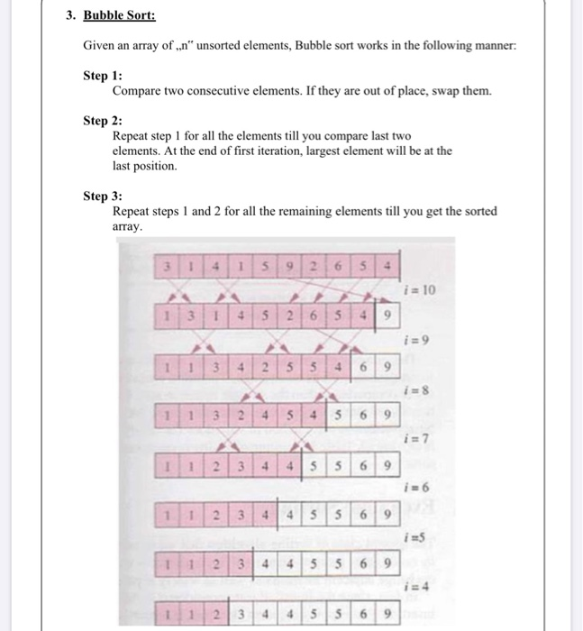 Solved Theory Review Sorting Sorting is a process to put | Chegg.com