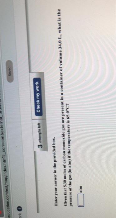 Solved education.com/ext/map/index.html?_con conde Saved ork | Chegg.com